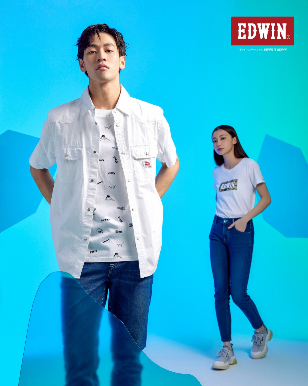 化解夏日牛王悶熱體驗！ EDWIN 冰河玉涼感迦績褲正式發售！